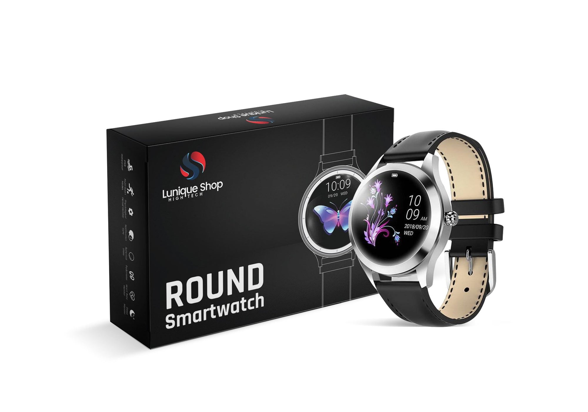 Montre connectée Tactile ROUND™ V1 - Lunique Shop